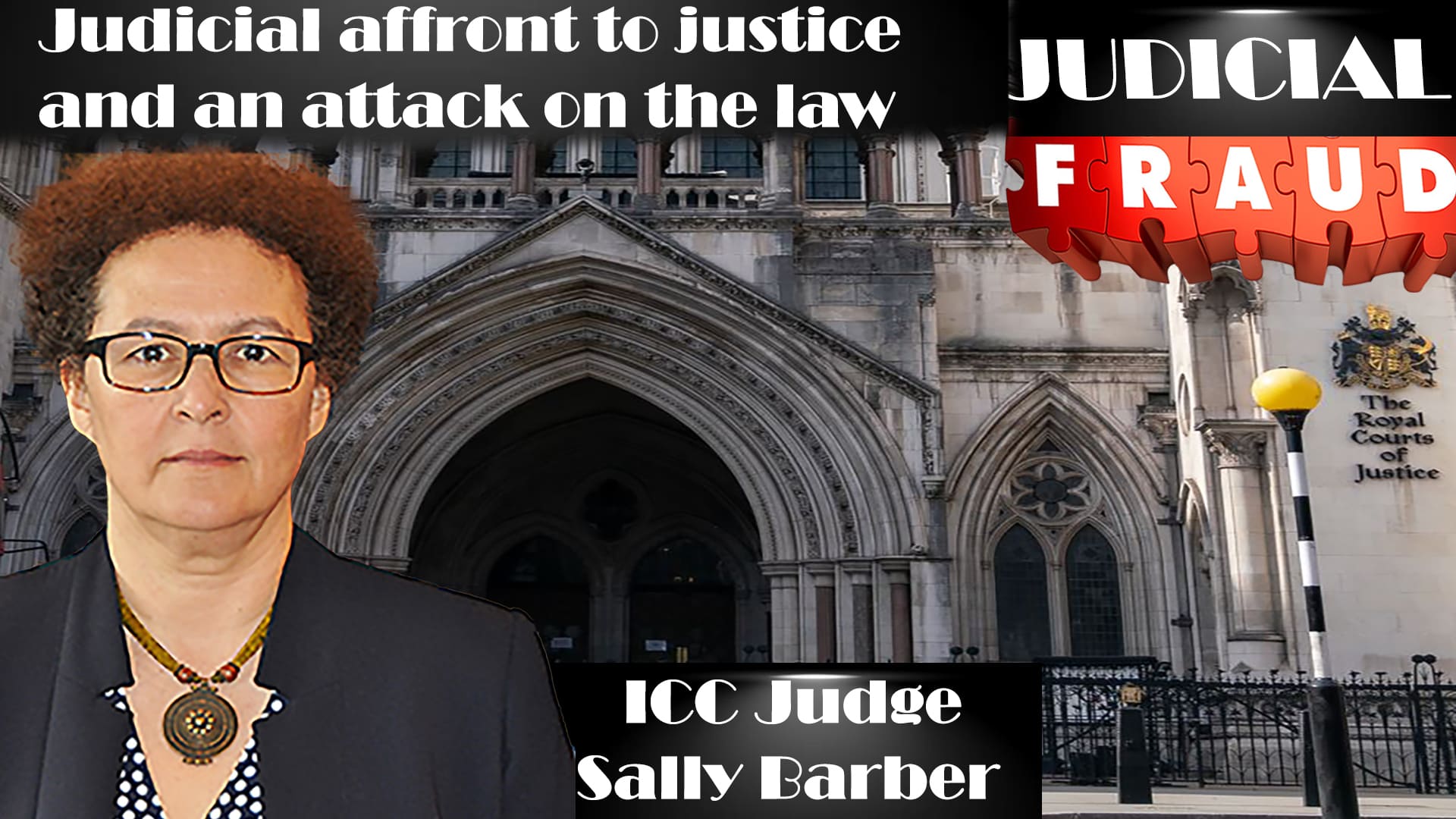 ICC Judge Barber a danger to the public